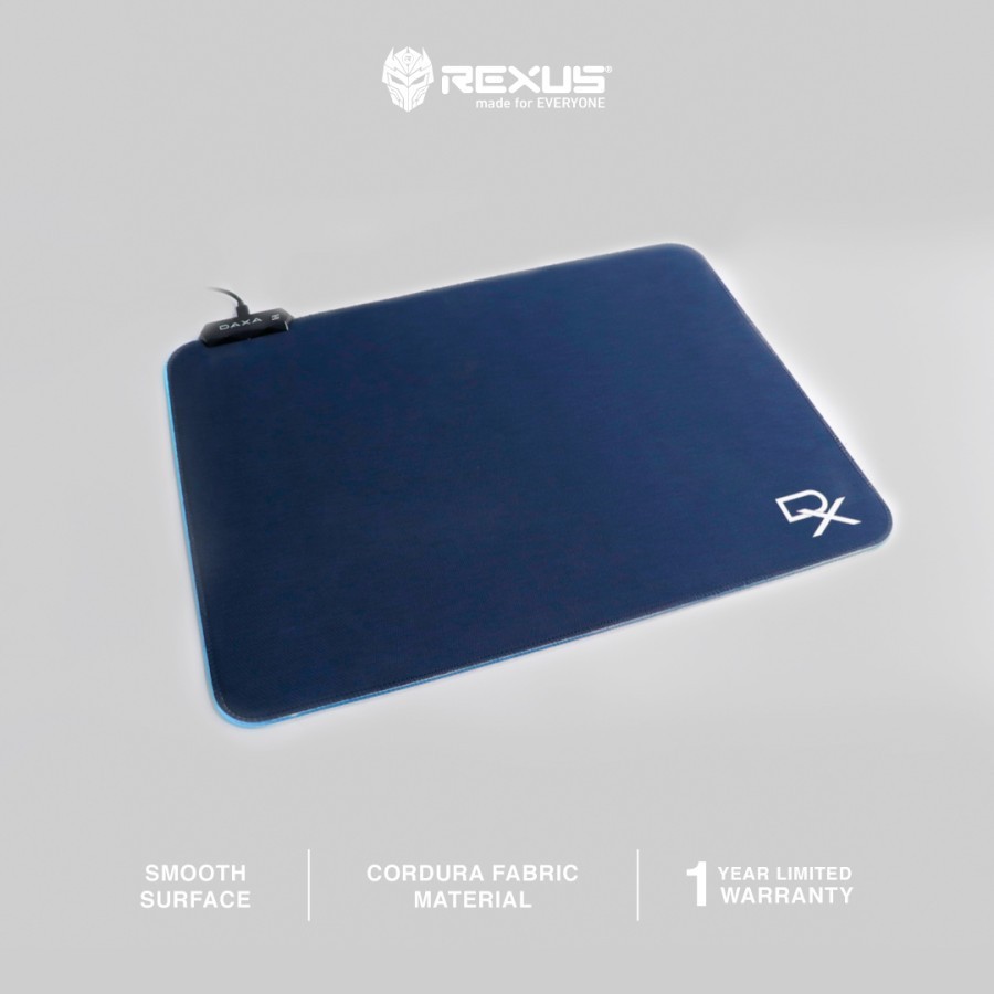 Jual Rexus Mousepad Gaming RGB Daxa Mats Control Edition L | Shopee ...