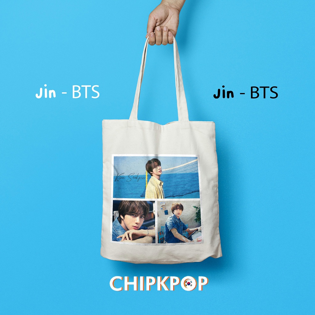 Jual [PAKET SET] TOTEBAG JIN I TOTEBAG BTS MURAH I TOTEBAG POLOS I ...