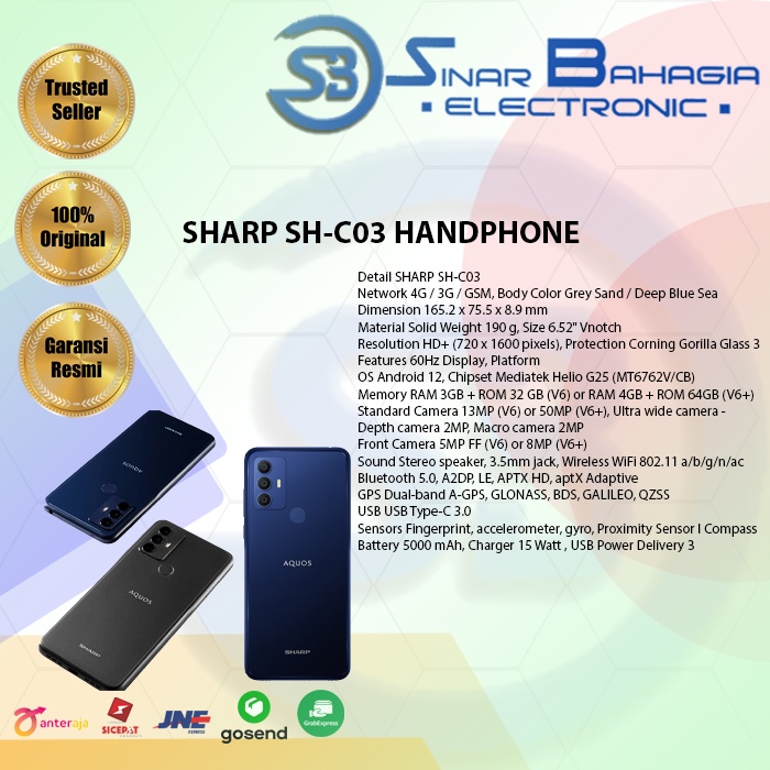Jual SHARP SH-C03 HANDPHONE | Shopee Indonesia