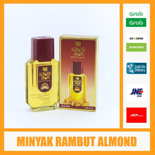 Jual Minyak Rambut Almond - Minyak Rambut - BAJAJ ALMOND DROPS Hair OIL ...