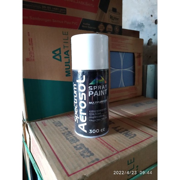 Jual Cat semprot Spectrum aerosol spray paint | Shopee Indonesia