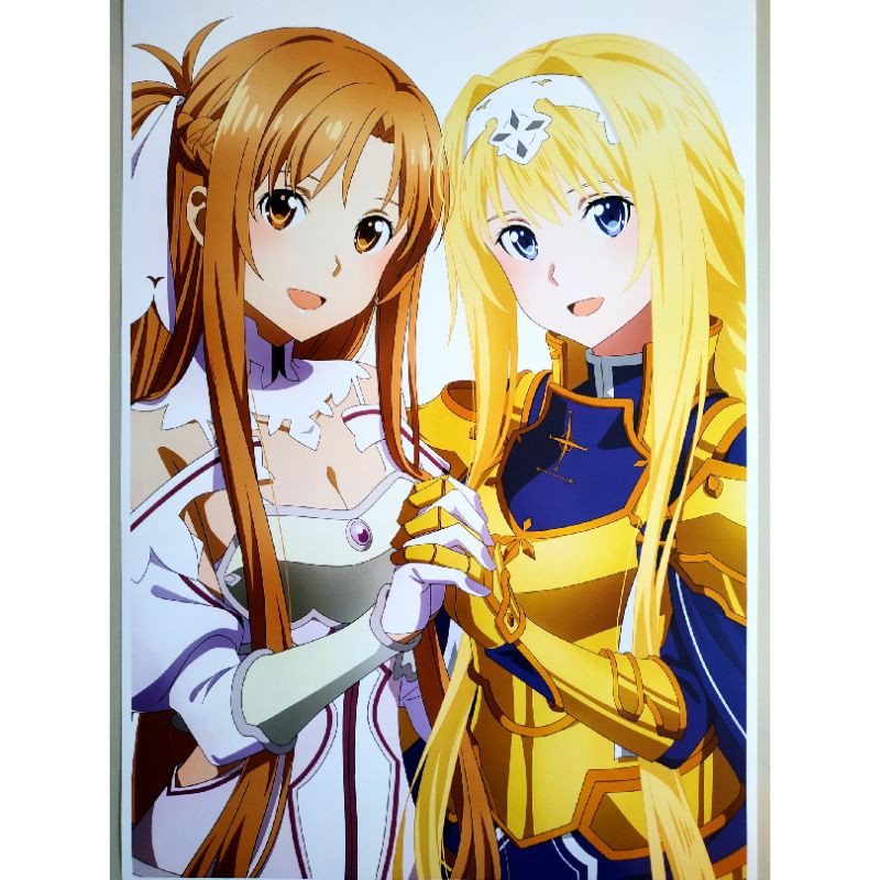 Jual Poster Anime Sword Art Online 3 SAO Asuna Alice Alicization ...
