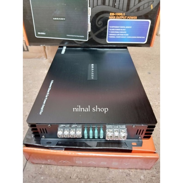 Jual POWER MONOBLOCK EMBASSY 1500.1D class D,,tenaga super badak ORIGINAL TERMURAH | Shopee ...