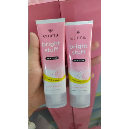 Jual Emina Bright Stuff Face Scrub 50 ml | Shopee Indonesia