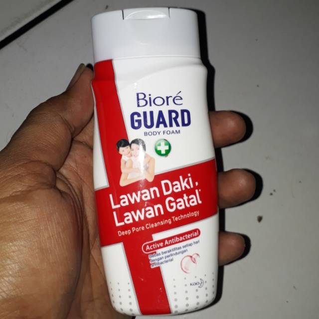 Jual Biore Guard Body Foam Active Antibacterial 100 ml | Shopee Indonesia