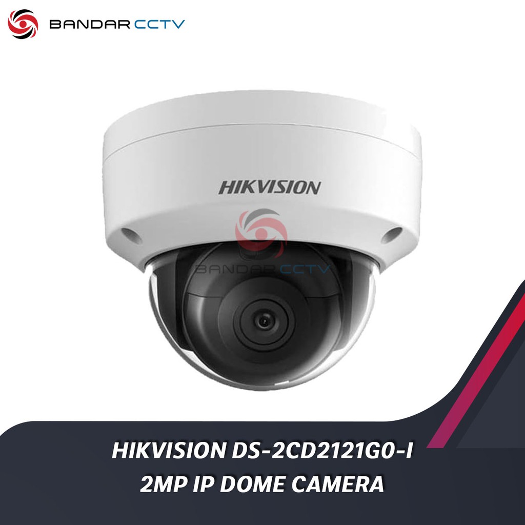 Jual HIKVISION DS-2CD2121G0-I 2MP IP DOME CAMERA | Shopee Indonesia