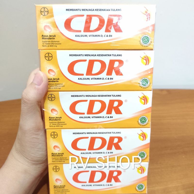 Jual CDR Effervescent isi 10 Tablet | Shopee Indonesia
