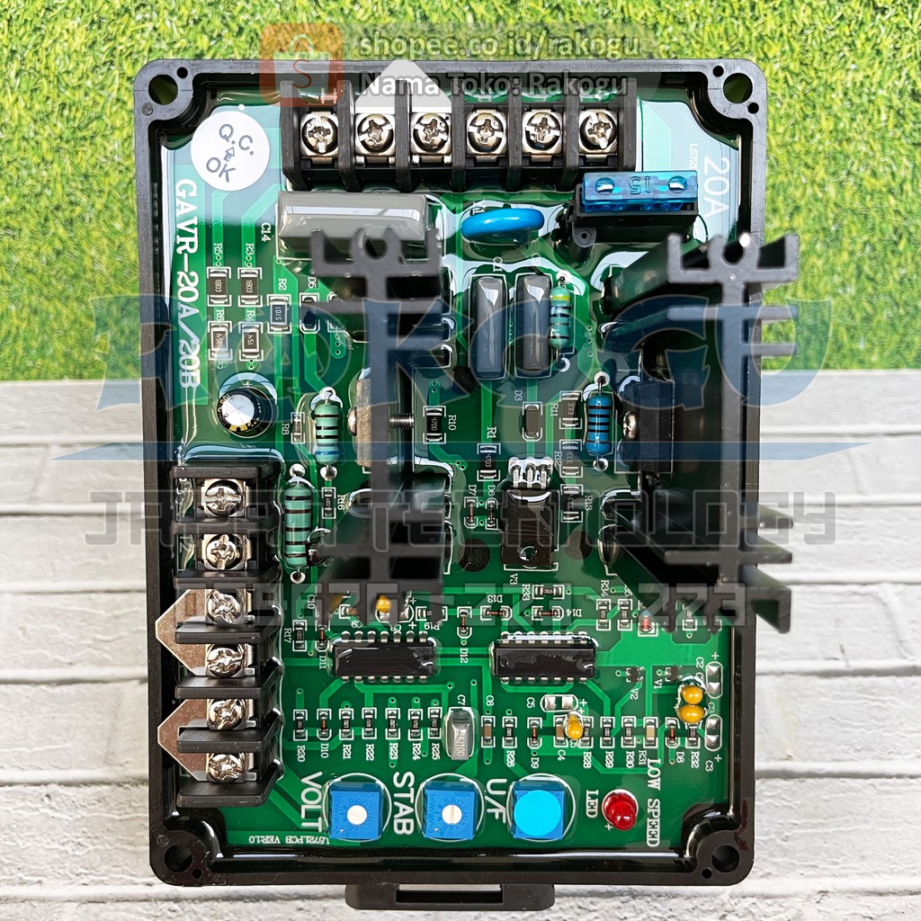 Jual GAVR20A / GAVR 20A Genset Universal - AVR Global GAVR-20A ...