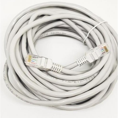Jual kabel lan 25m cat 6 - kabel utp 25 meter pabrikan cat 6 | Shopee ...