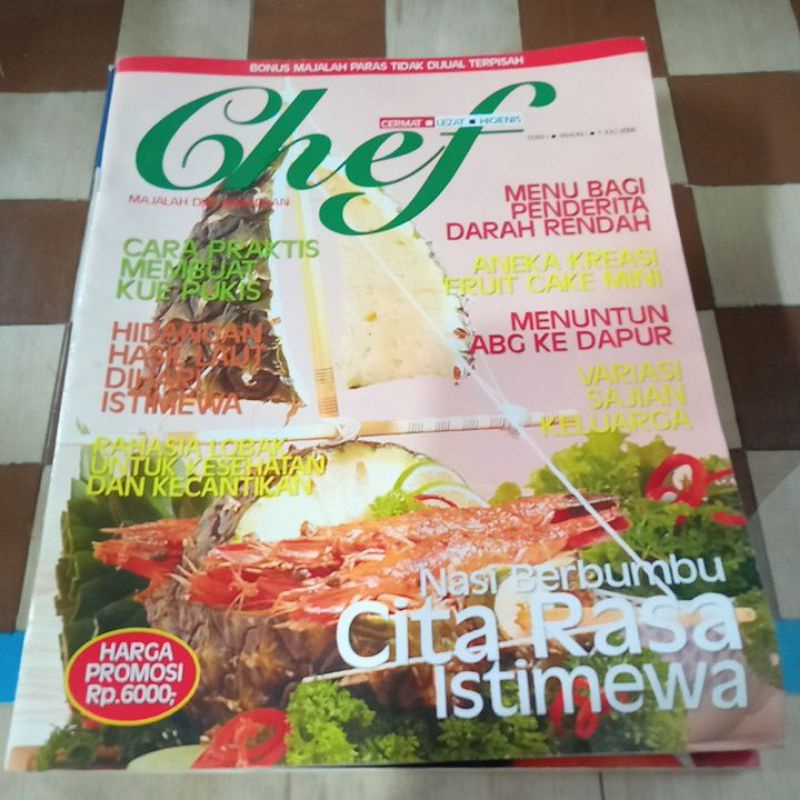 Jual Majalah Resep Masakan | Majalah Resep Makanan | Majalah Sedap ...