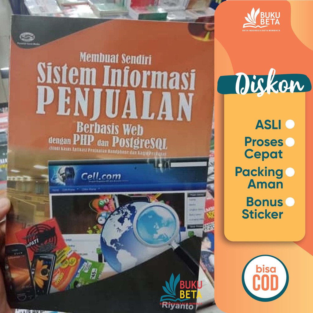 Jual Membuat Sistem Informasi Penjualan Berbasis Web Dengan PHP dan ...