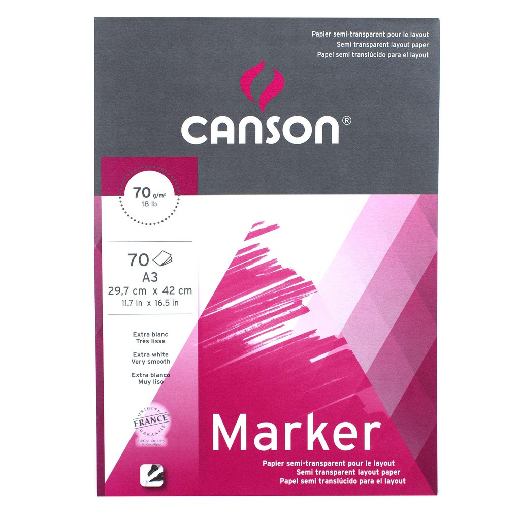 Jual Canson Marker A3 70 Sheets 70gsm | Shopee Indonesia