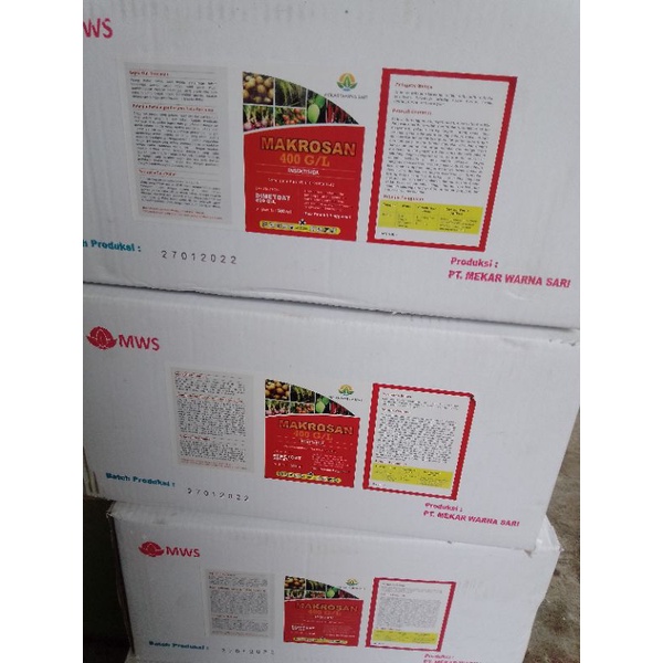 Jual Makrosan Insektisida bahan aktif Dimetoat 400ec (500ml) | Shopee ...