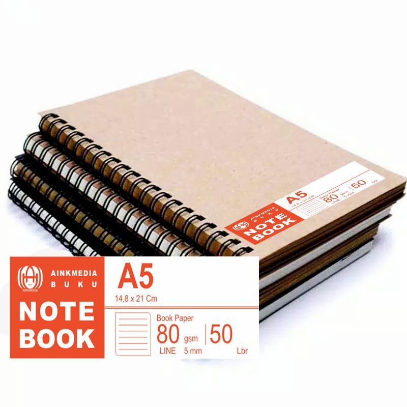 Jual BUKU NOTEBOOK A5 ISI BERGARIS | Shopee Indonesia