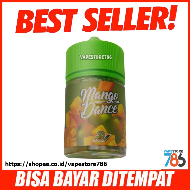 Jual Mango Dance Sweet Mango Ice Liquid Liquids Freebase Cukai 60ml Nic ...