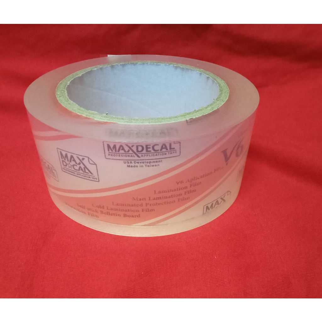 Jual Masking tape MAXDECAL Laminasi Cutting Sticker Vinyl | Shopee ...
