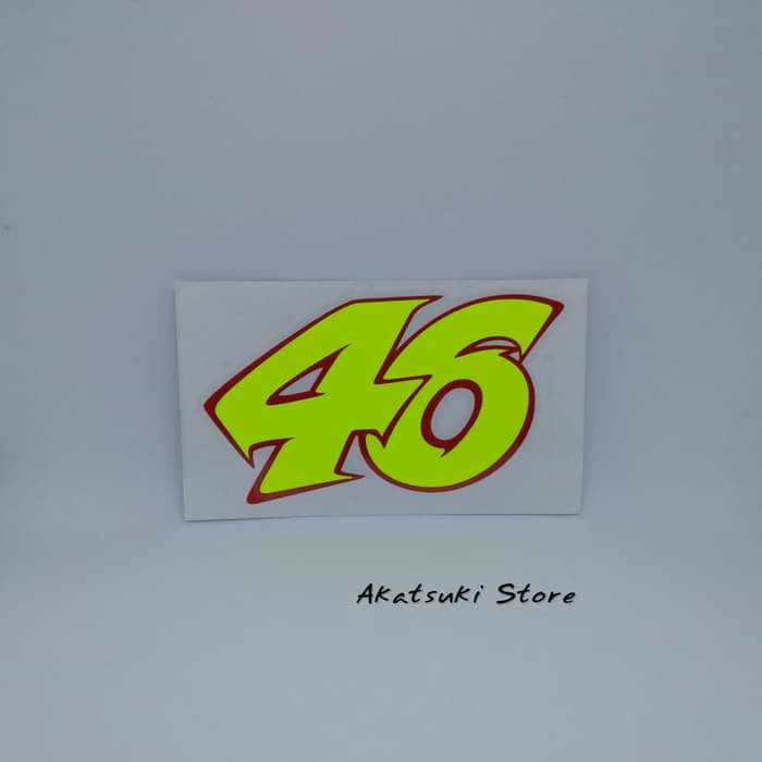 Jual Sticker Stiker Rossi 46 klasik | Shopee Indonesia