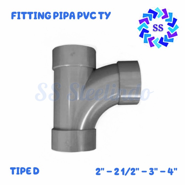 Jual FITTING-SAMBUNGAN PIPA PVC RUCIKA-POWER TEE MODEL Y (TY) | Shopee ...
