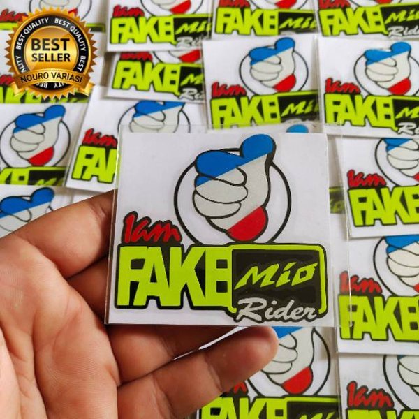 Jual stiker tumpuk sticker cutting FAKE MIO KUNING THAILAND THAILOOK ...