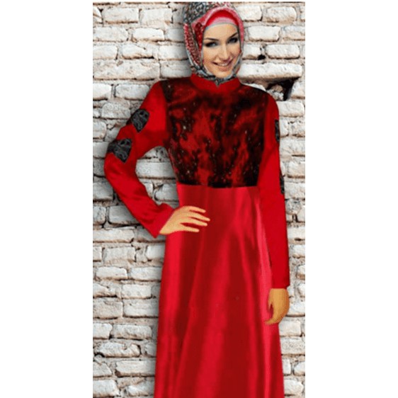 Jual Fareeda Muslim Long Abaya DC M0018 | Shopee Indonesia