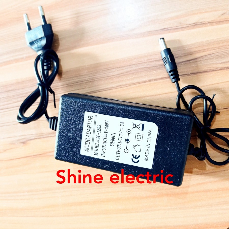 Jual Adaptor Lampu LED Strip Power Supply Trafo AC/DC CCTV 3A 3 Ampere ...