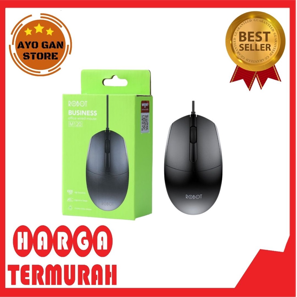 Jual Mouse ROBOT M120 TERMURAH !!! | Shopee Indonesia