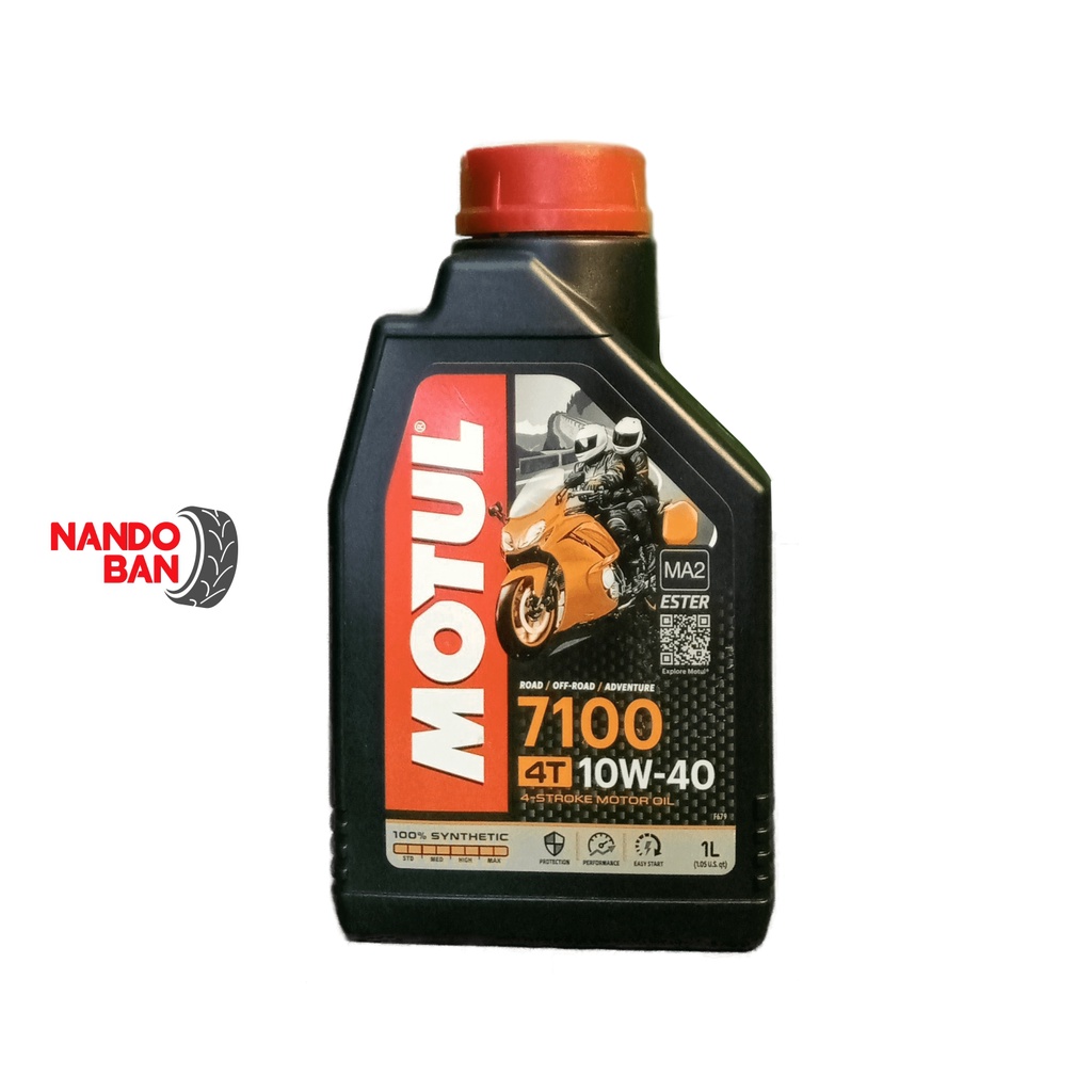 Jual Oli Motor MOTUL 7100 ESTER 4T 10W-40 1L - Oli Motor Adventure | Shopee Indonesia