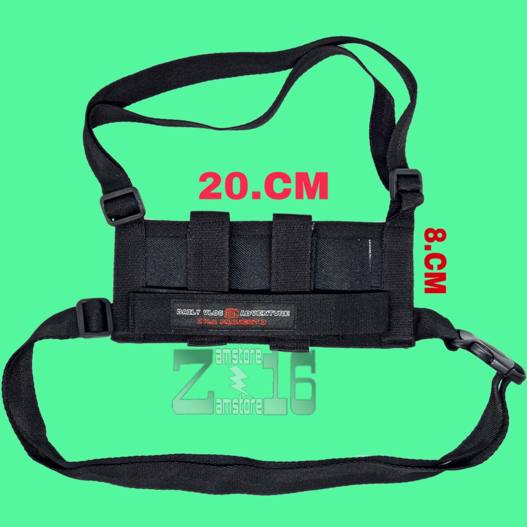 Jual Chest belt 2 in 1 Hp holder cest strap pegangan hp dada vlog ...