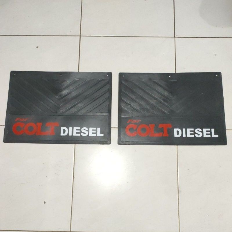 Jual karpet roda colt diesel depan harga 1 set / 2 lembar | Shopee ...