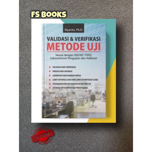 Jual Buku Validasi & Verifikasi Metode Uji: Sesuai dengan ISO/IEC 17025 Laboratorium Pengujian ...