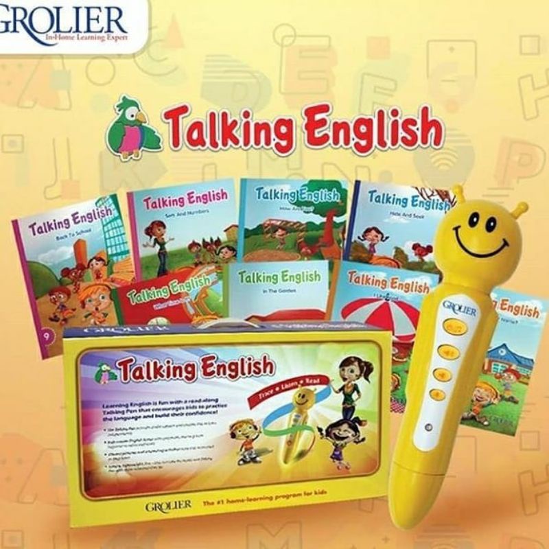 Jual E-pen Grolier Talking English dijamin garansi,simpan bukti ...