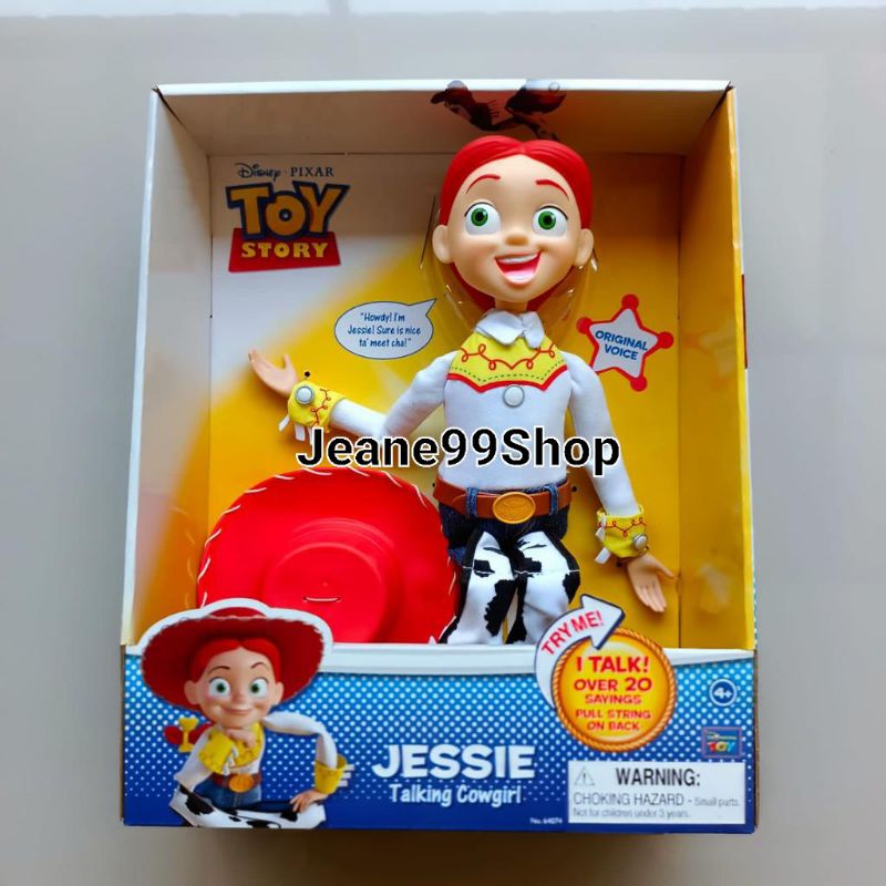 Jual Toy Story Jessie talking cow girl Original Thinkway toys new misb ...