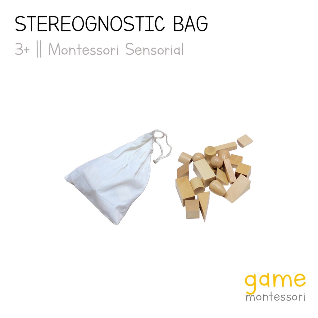 Jual Game Montessori Stereognostic Bag | Shopee Indonesia
