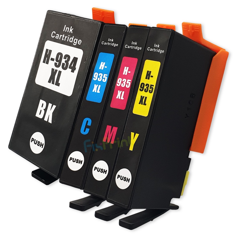 Jual Tinta Cartridge 934XL 935XL 934 935 CMYK Office Jet Pro 6230 6830 ...