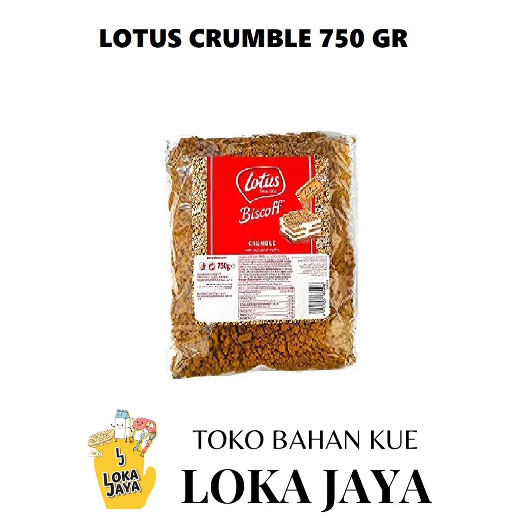 Jual LOTUS BISCOFF CRUMBLE 750 GR | Shopee Indonesia