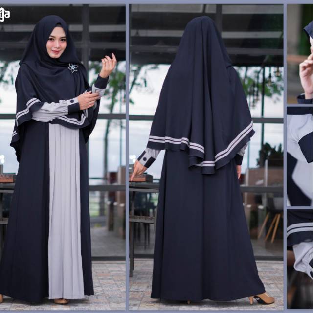 Jual Gamis Aizza by Swarga hijab syar'i. Untuk pemesanan inbox dulu untuk konfirm ukuran dll ...
