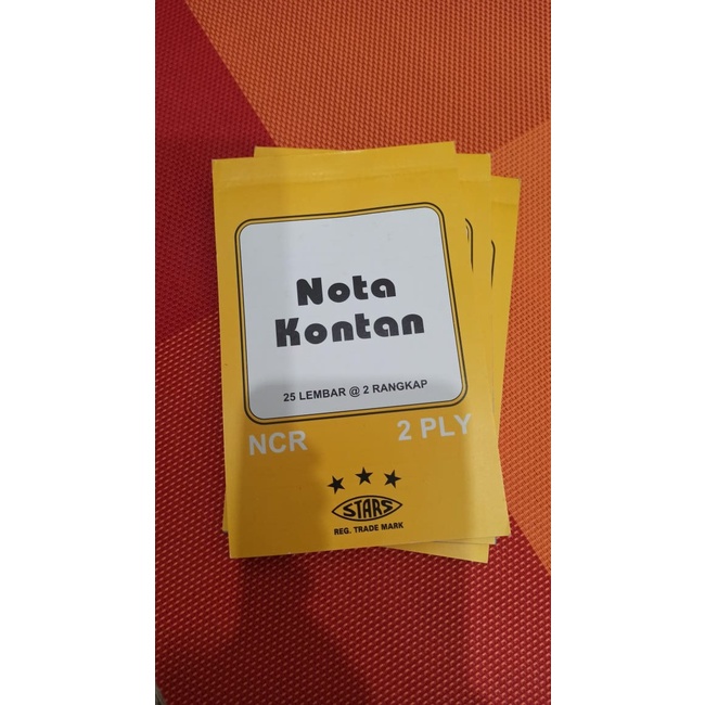 Jual Buku Nota Kontan Star 2 Rangkap (3 Buku 10.000) | Shopee Indonesia