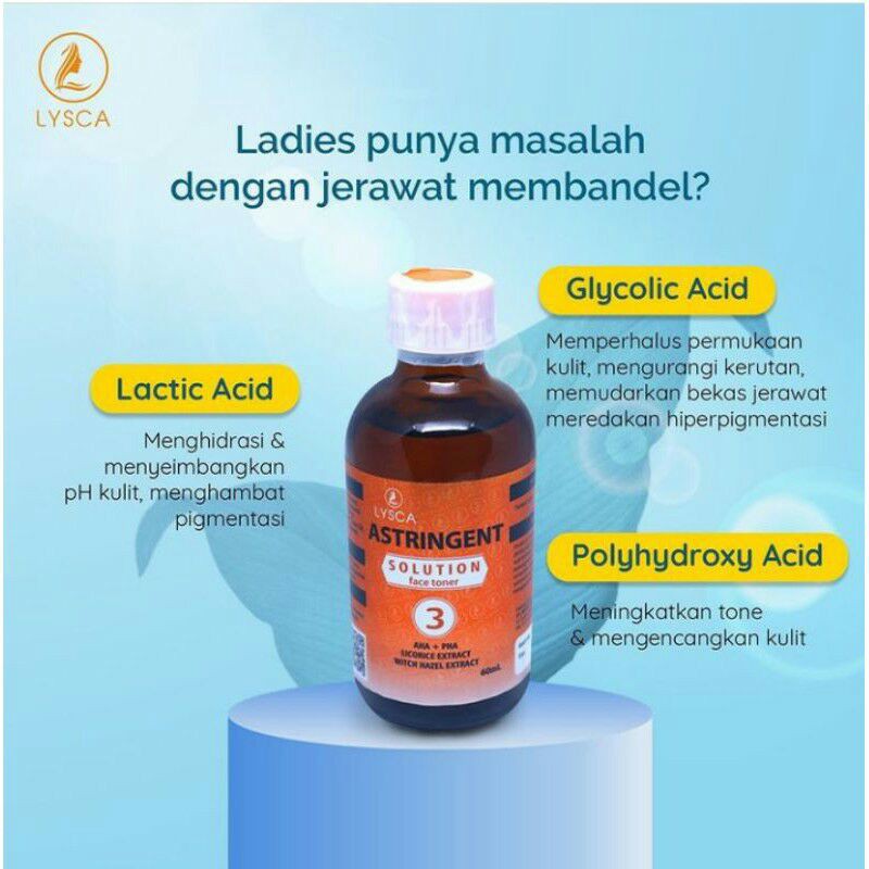 Jual (COD) TONER RDL LYSCA BPOM | Shopee Indonesia