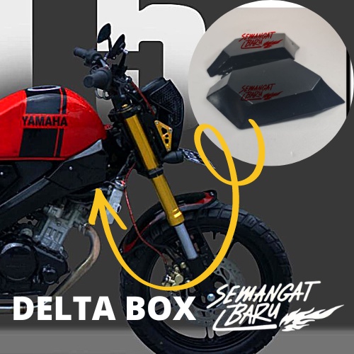Jual cover rangka deltabox xsr vixion r15 yamaha xabre custom | Shopee ...