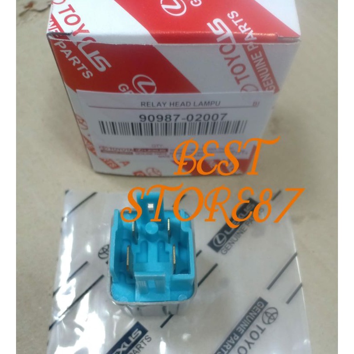 Jual RELAY HEAD LAMP LAMPU 24 VOLT KAKI 4 TOYOTA RINO 14B 90987-02007 ...