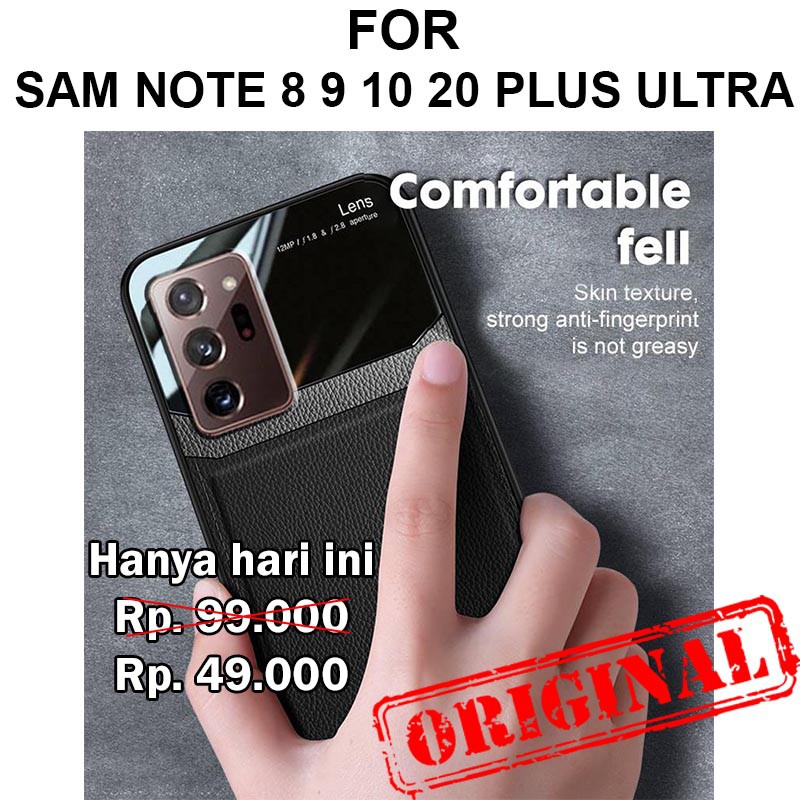 Jual Mirror leather case Samsung Note 8 9 10 20 Plus Ultra casing cover tpu | Shopee Indonesia