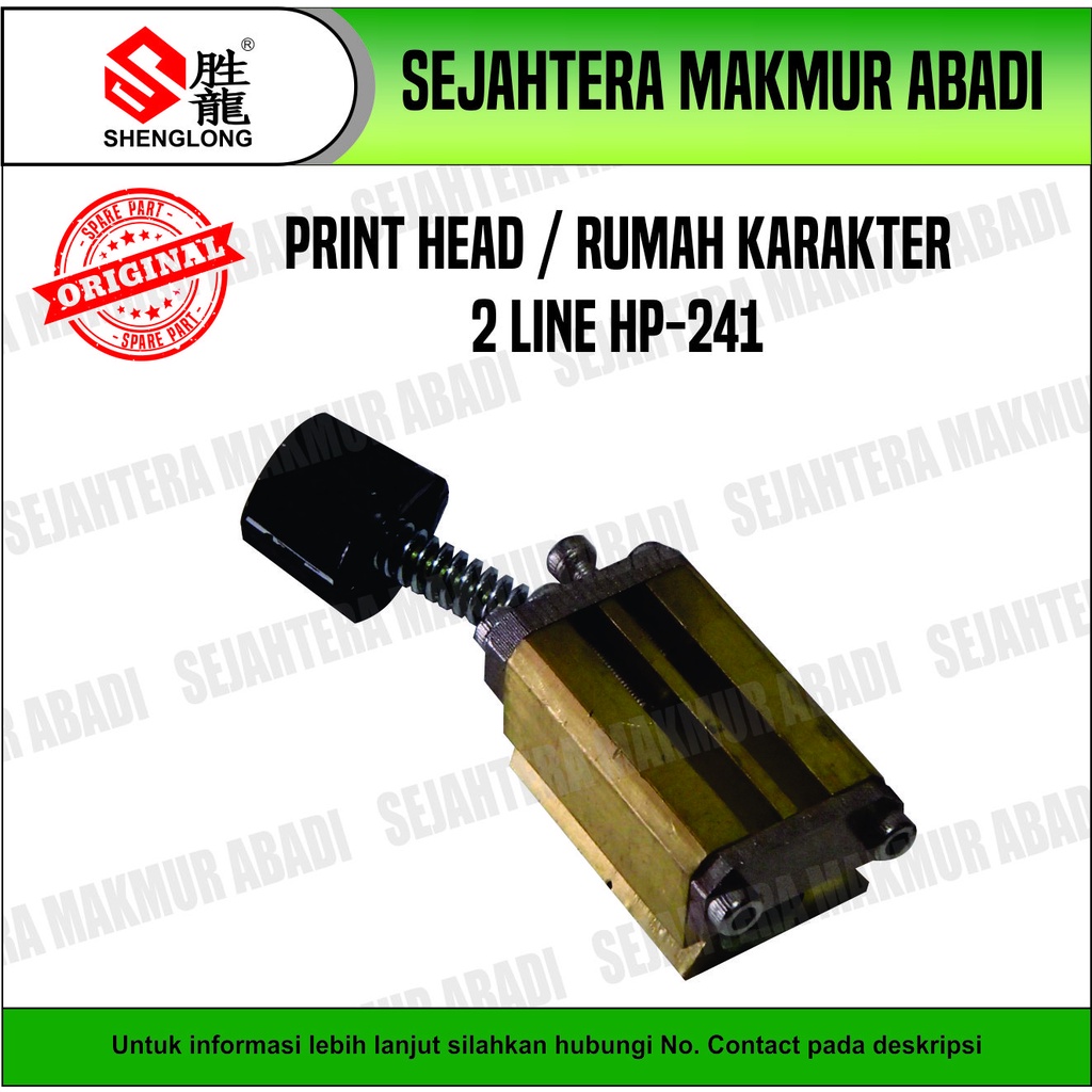 Jual Character Holder / Print Head / Rumah Karakter 2 Line Coding HP ...