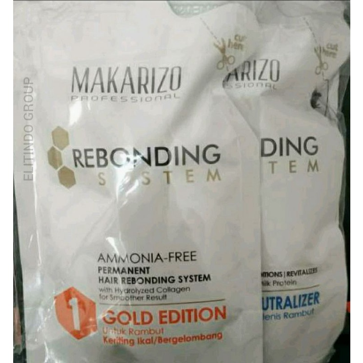 Jual REBONDING/SMOOTHING/OBAT PELURUS RAMBUT/REBONDING SYSTEM MAKARIZO ...