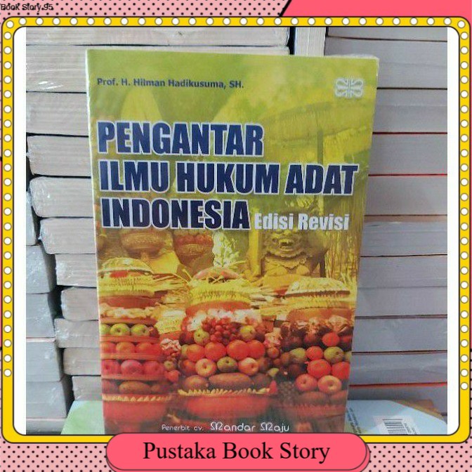 Jual PENGANTAR ILMU HUKUM ADAT INDONESIA BY HILMAN | Shopee Indonesia