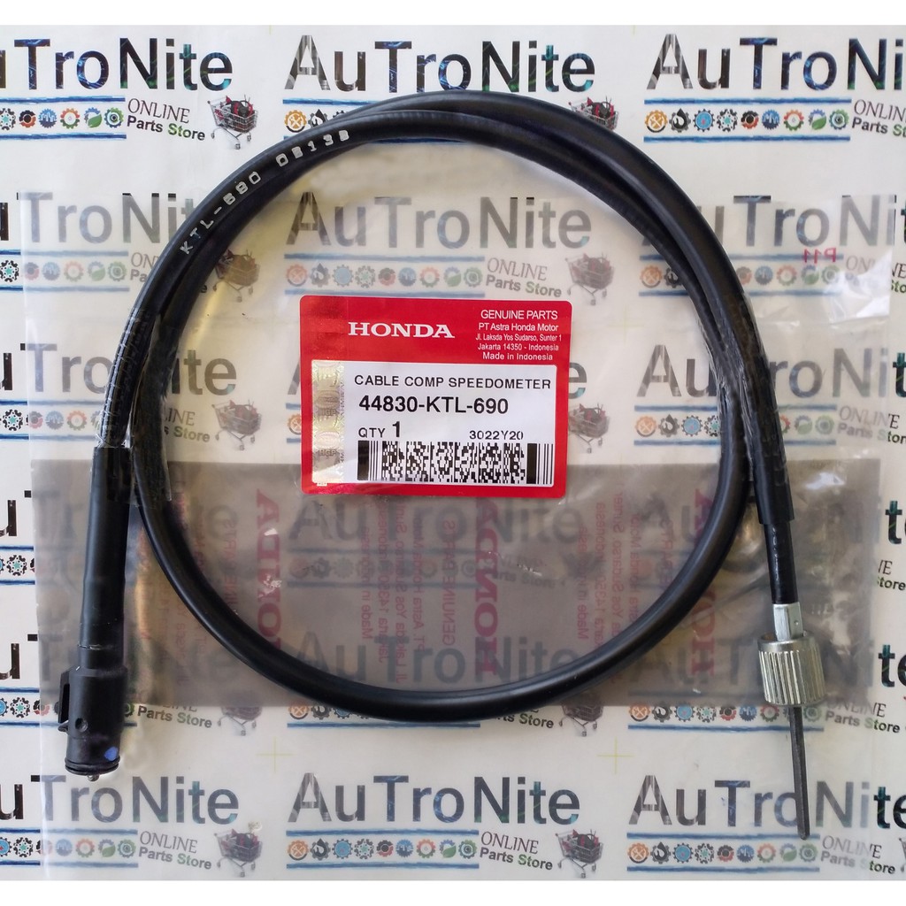 Jual Kabel speedo meter 44830-KTL-690 Ori Honda Revo Supra Fit X R S ...