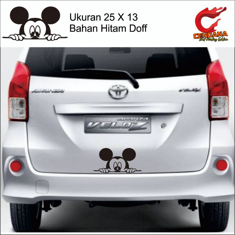 Jual stiker bamper mobil micky mouse (bisa di pasang di spion) | Shopee ...