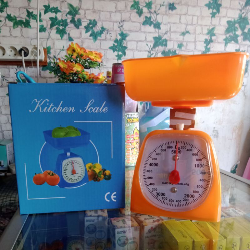 Jual Timbangan manual 2kg kitchen scale analog | Shopee Indonesia