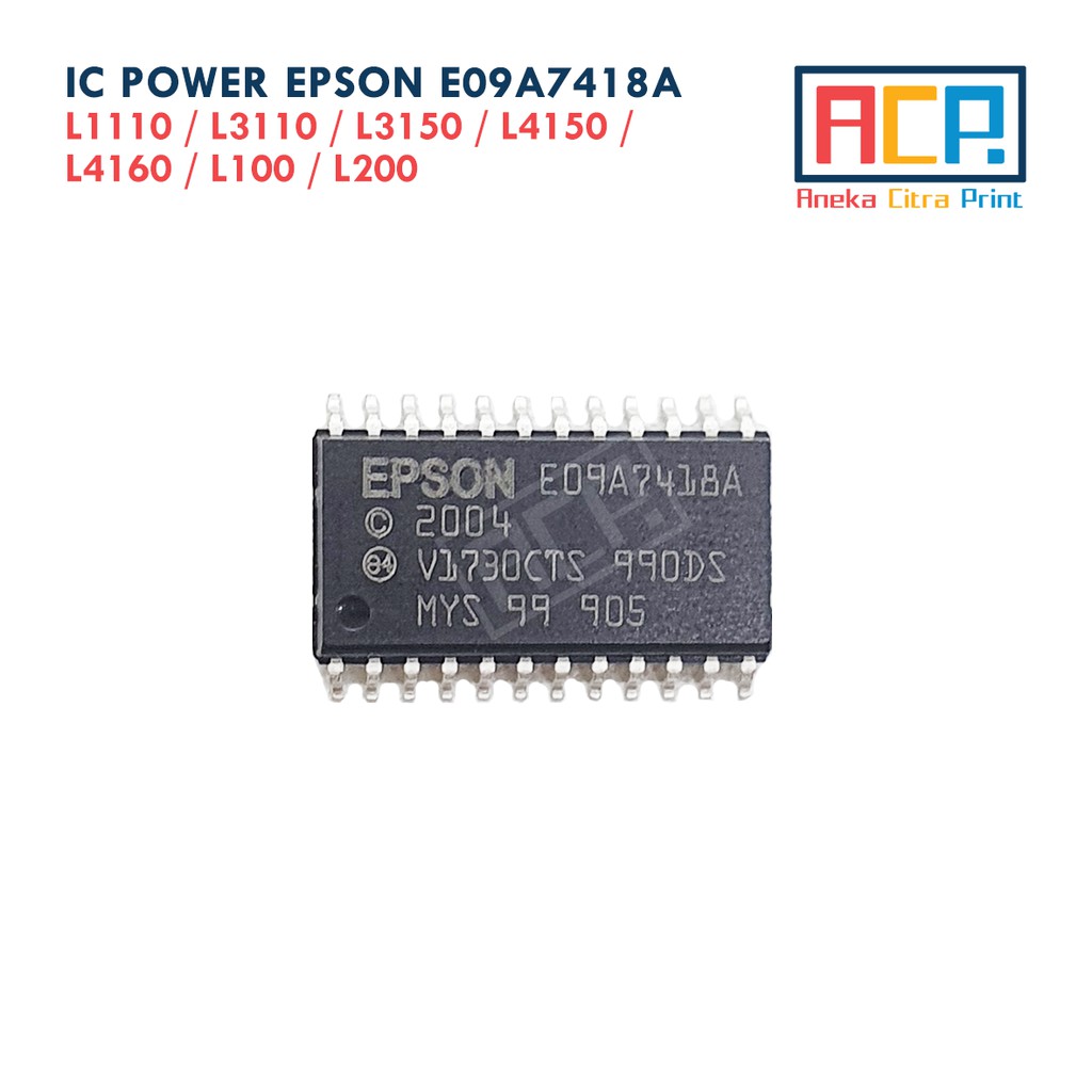 Jual IC Power Epson L1110 L3110 L3150 L4150 L4160 L100 L200 Main Board ...