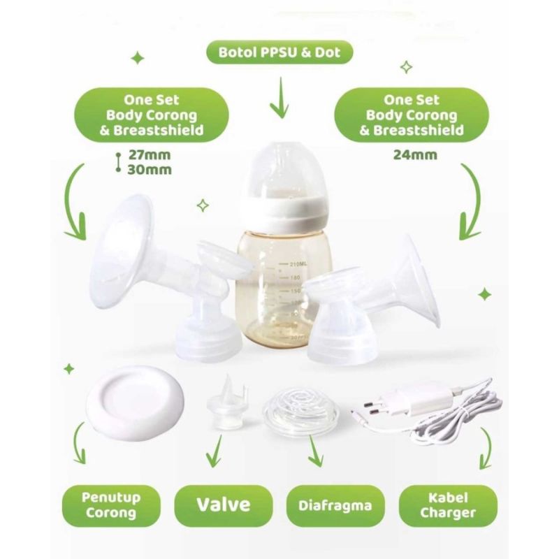 Jual Sparepart Pompa ASI / Breastpump Mom Uung | Shopee Indonesia
