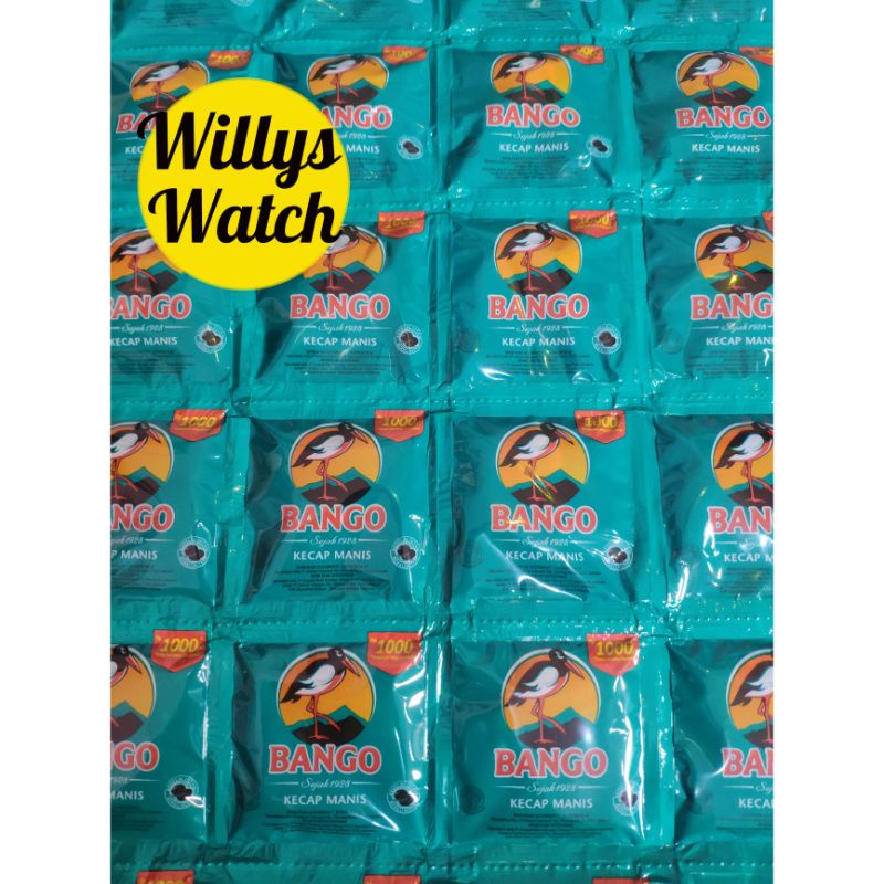 Jual KECAP BANGO SACHET 20 ml (ECER) kemasan 1000 an | Shopee Indonesia